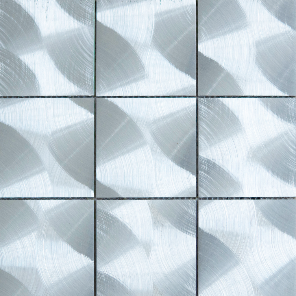 MOSAICO ALUMINIO ORIENTAL MA055 300X300X8MM *NEW - Orsil Arquitendencias