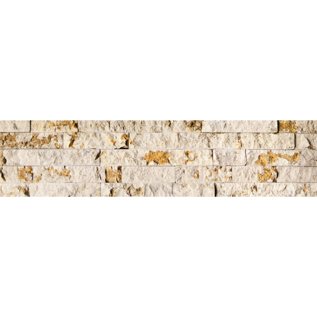 MOSAICO PIEDRA NATURAL BAODING CS037 15X60CM BEIGE - Orsil Arquitendencias